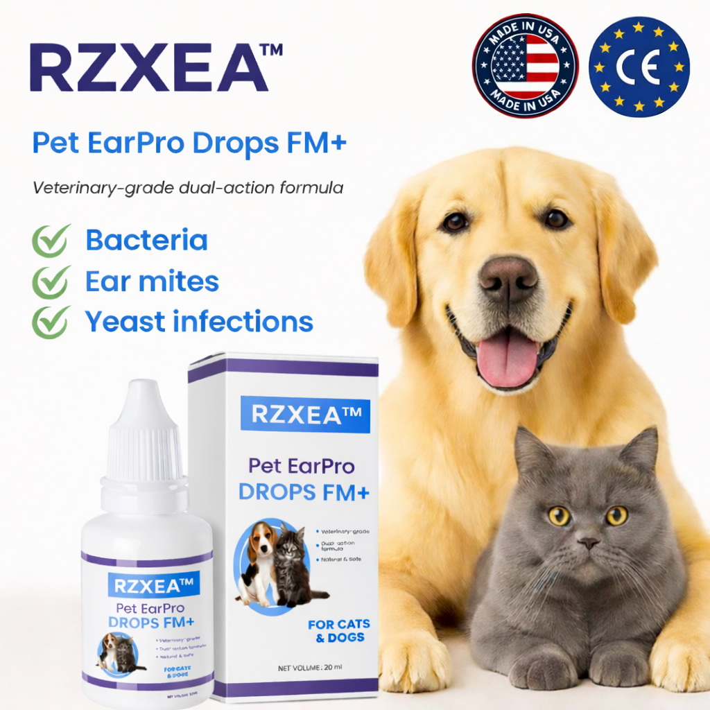 🌟 Official Store | RZXEA™ Pet EarPro Drops FM+ – pethappylife